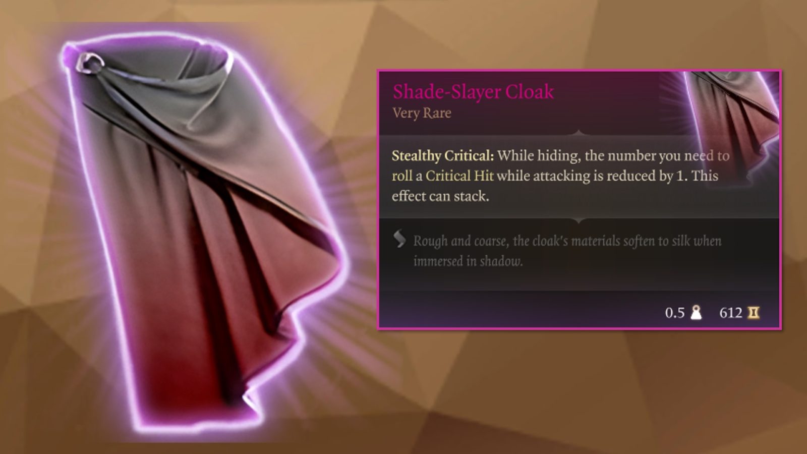 Comment obtenir une cape Shade-Slayer dans Baldur's Gate 3 - Play Guías