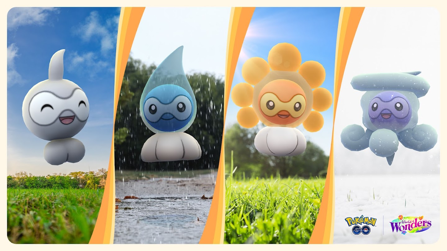 Detalles del evento de la semana meteorológica, Pokémon destacados y ...